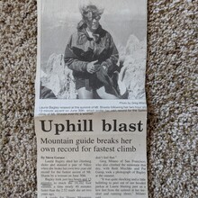 Laurie Bagley - Mt Shasta (CA) - 2000-06-30 | Fastest Known Time