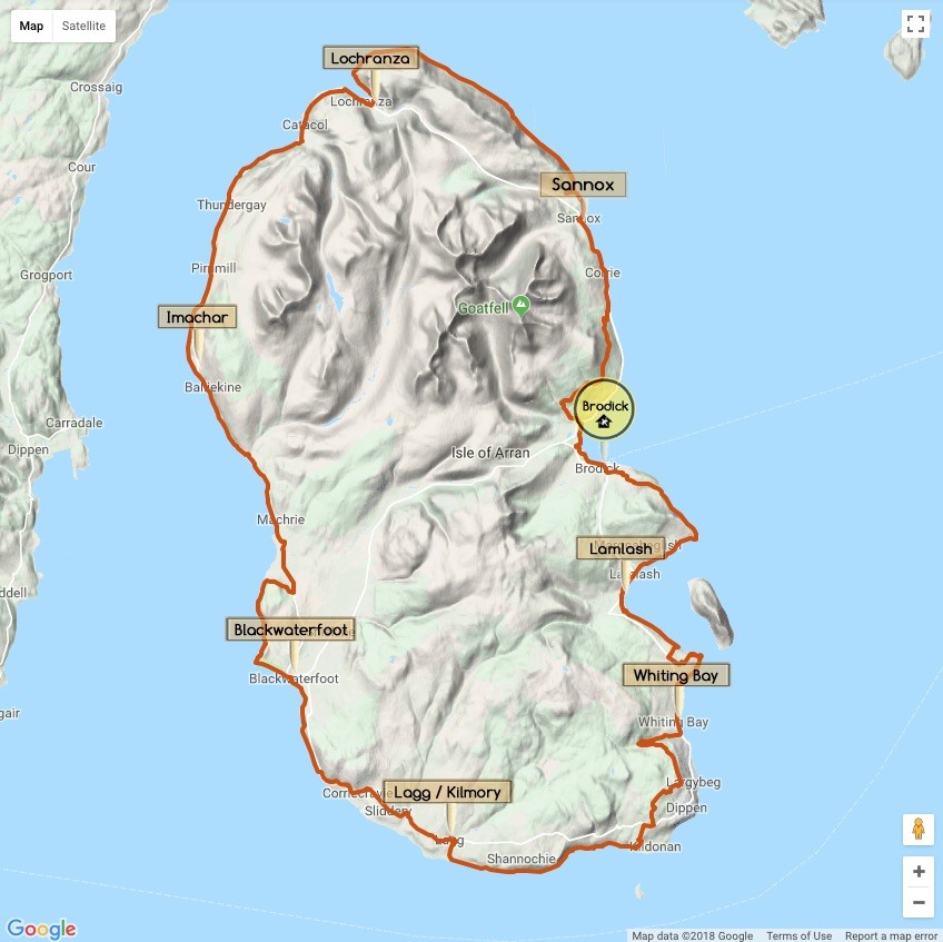Arran Coastal Way (Scotland) | Fastest Known Time