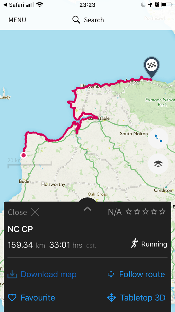 North Devon Coastal Path (United Kingdom) | Fastest Known Time