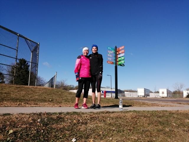 Sharon Heyer, Kim Horner - Gateway State Trail (MN) - 2020-11-01 ...