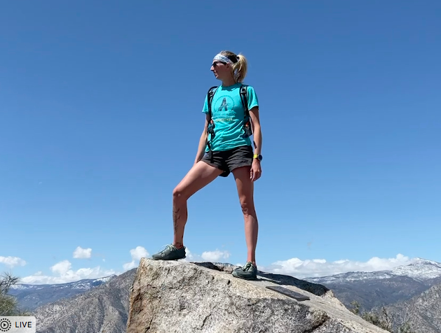 Natalie Rizzo - Powers Peak (CA) - 2022-04-23 | Fastest Known Time
