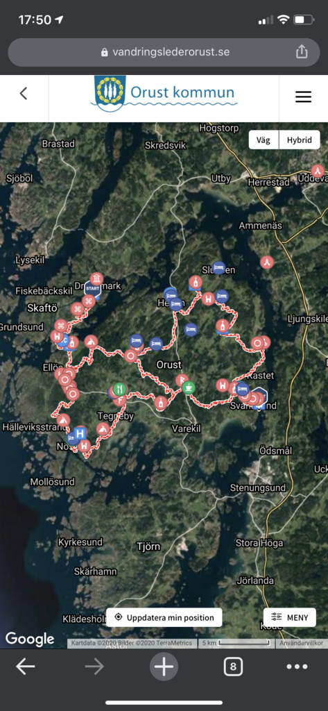 Pilgrimsleden Orust (Sweden) | Fastest Known Time