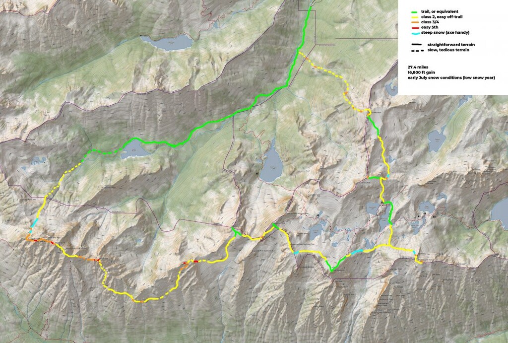 Enchantment Enchainment (WA) | Fastest Known Time