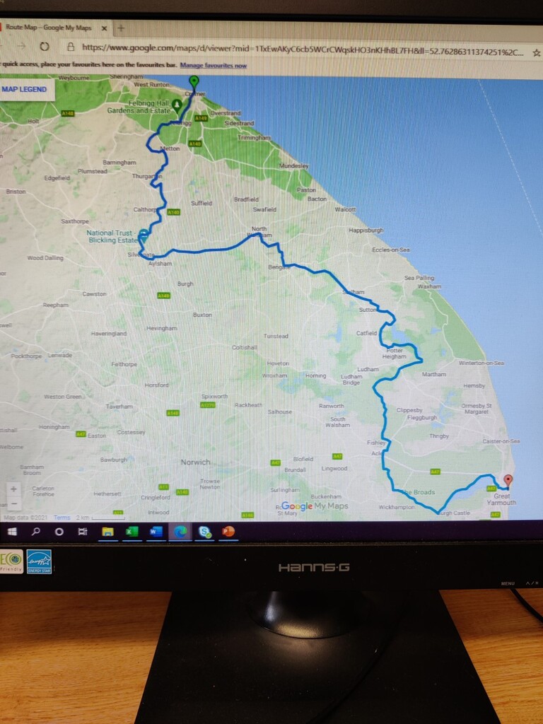 Weavers Way - Norfolk (United Kingdom) | Fastest Known Time